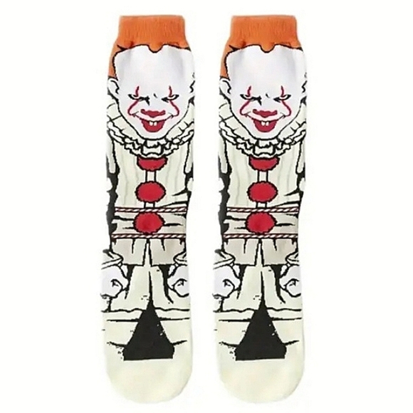 Underwear & Socks | Pennywise It Evil Clown Crew Socks Horror Movie ...